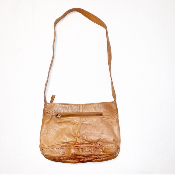 Vintage | Bags | Vintage Tan Leather Purse | Poshmark